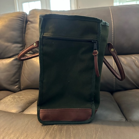 Orvis | Bags | Vintage Orvis Leather And Canvas Tote Bag Msrp 25 | Poshmark